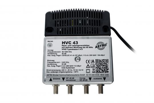braun teleCom Shop | Verstärker HVC 43 | Koaxialtechnik, Schutzschränke ...